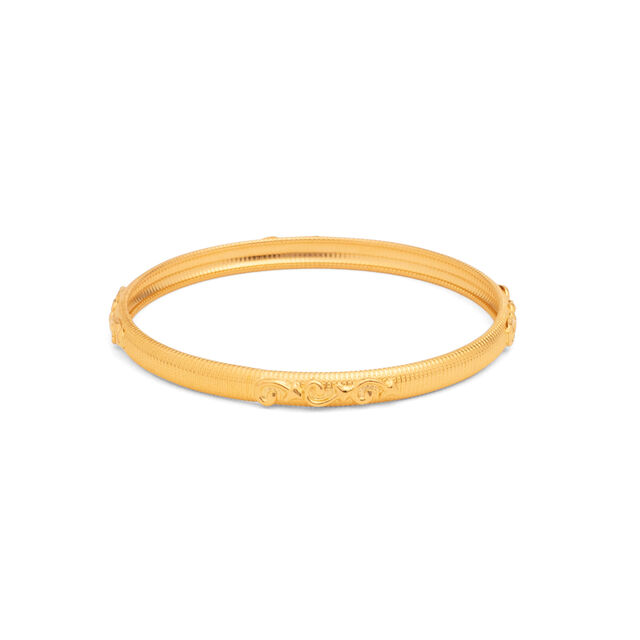 Buy Captivating Vine Motif Bangle at Best Price | Tanishq US