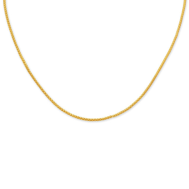 Buy Slender Gold Chain at Best Price | Tanishq US