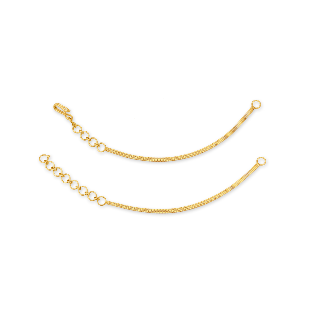 Buy Classic Gold Necklace Back Chain Perfect for Any Bride at Best ...
