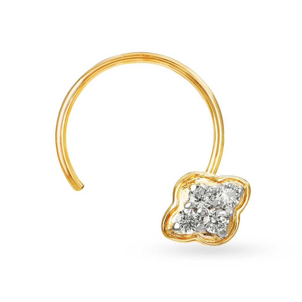 Buy Petite Diamond Nose Pin at Best Price | Tanishq US