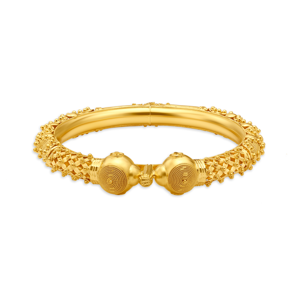 Buy Magnificent Gold Bangle at Best Price | Tanishq US