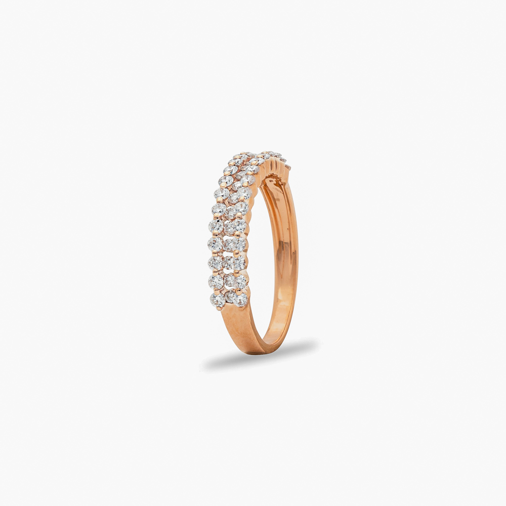 Buy Classic Diamond-Studded Gold Ring at Best Price | Tanishq US
