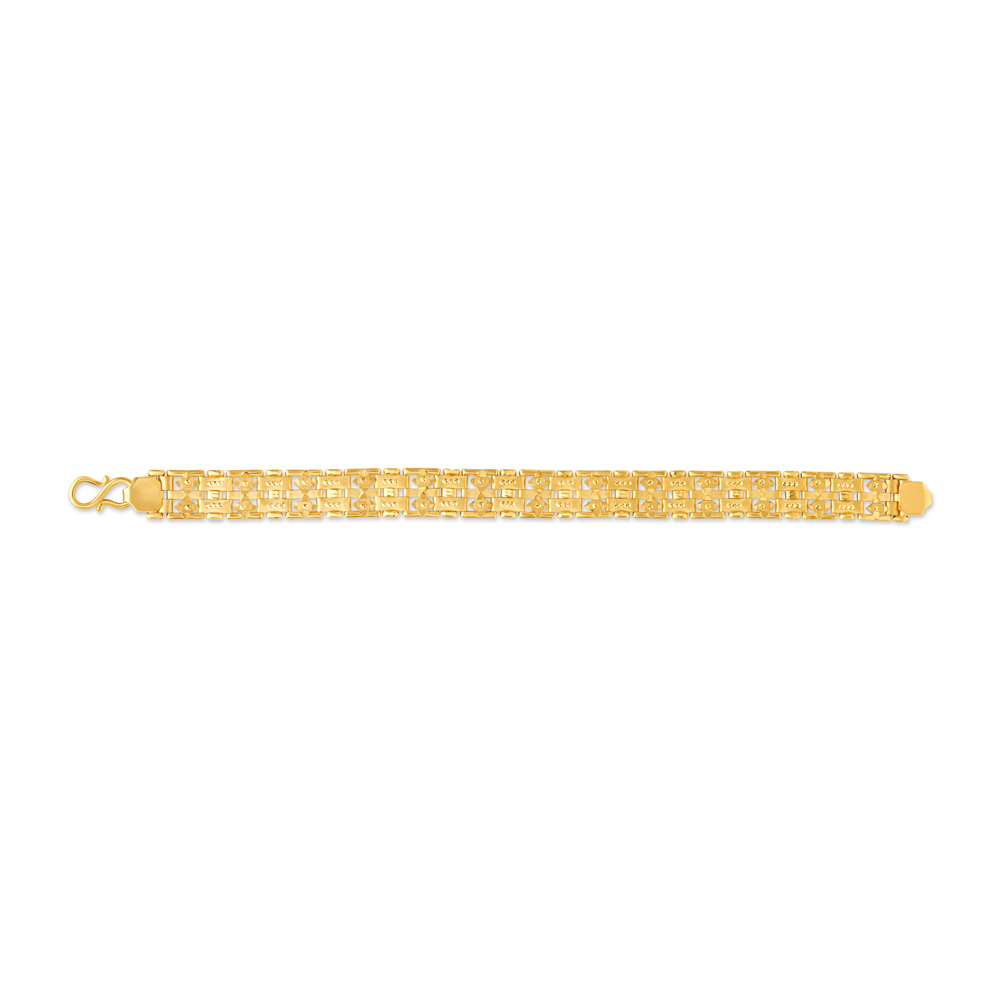 Buy Dazzling Gold Bracelet For Men at Best Price | Tanishq US
