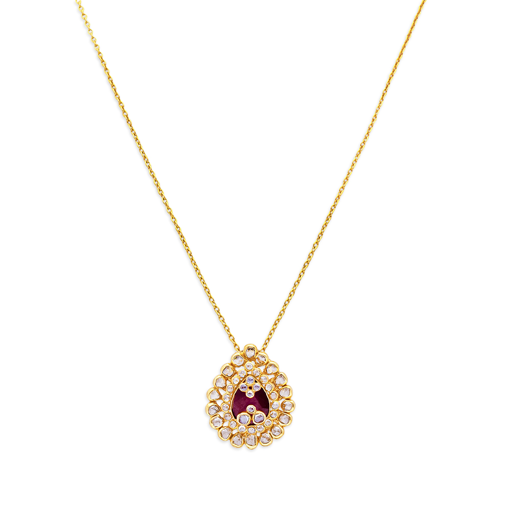 Buy Teardrop Pendant Necklace at Best Price | Tanishq US