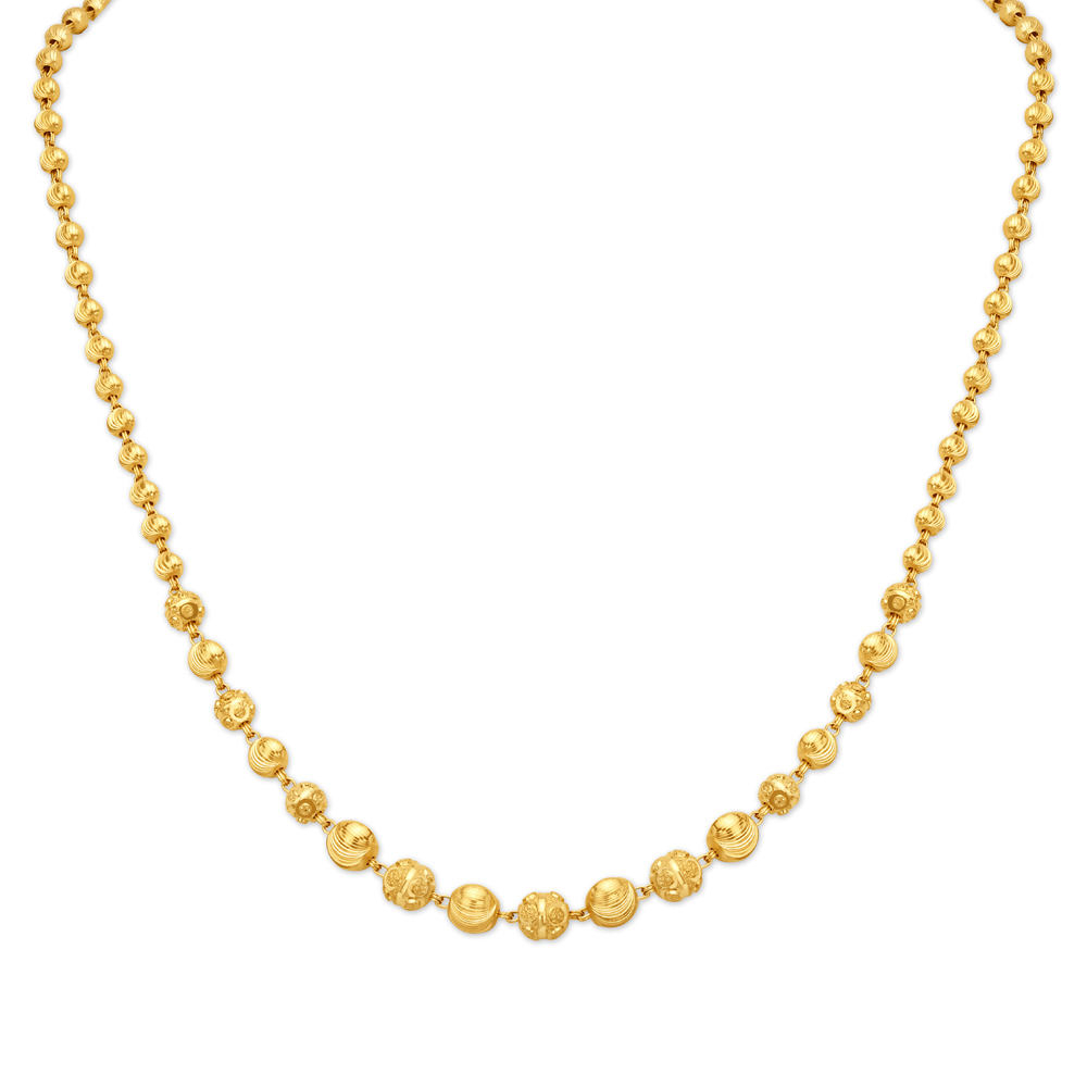 Buy Brilliant Gold Chain at Best Price | Tanishq US