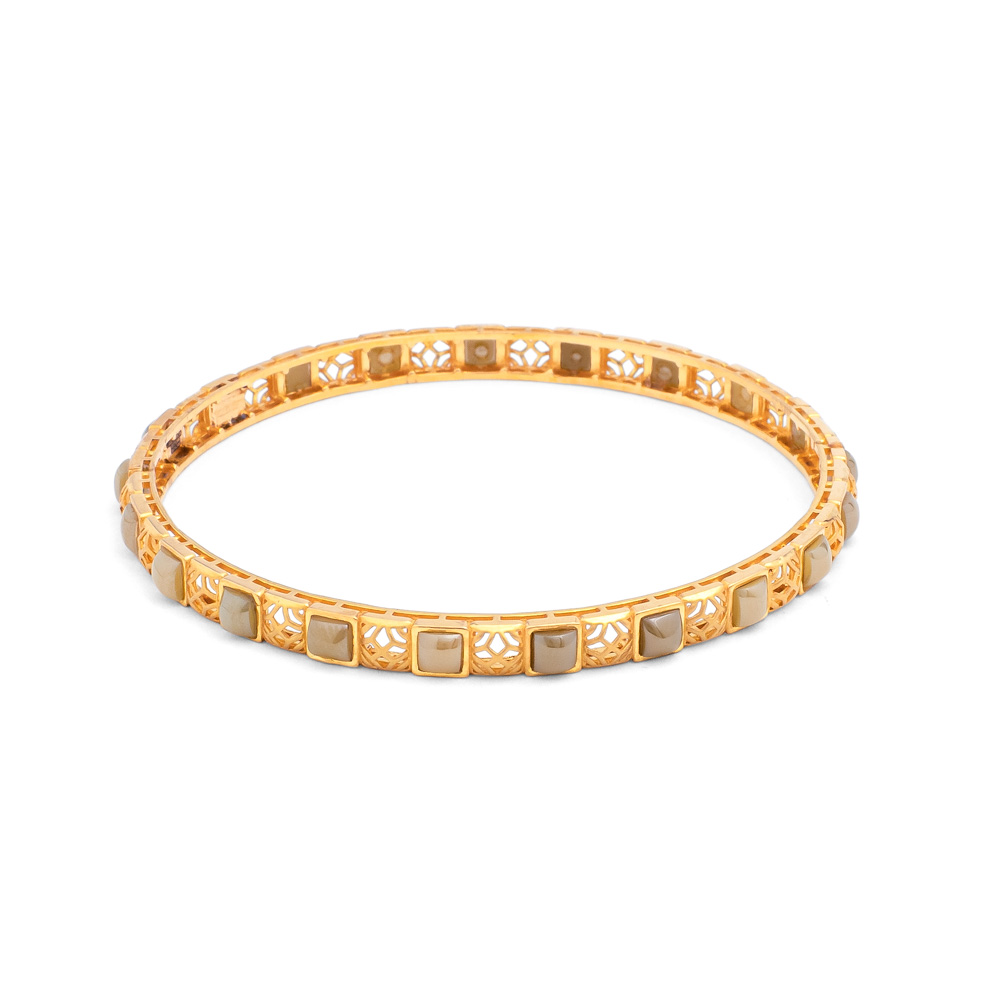 Buy Elegant Geometric Bangle at Best Price | Tanishq US
