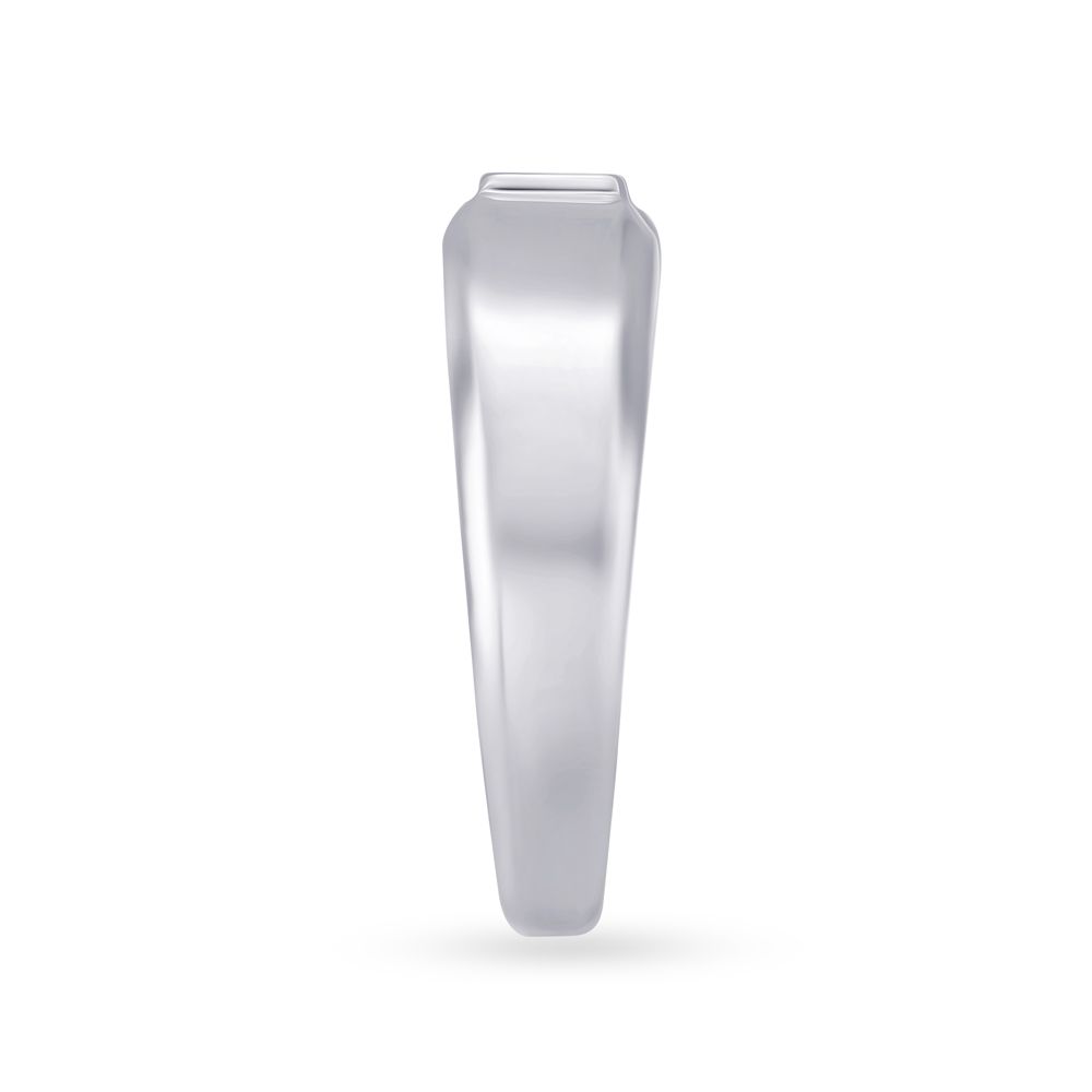 Buy Classic 950 Pure Platinum And Diamond Finger Ring at Best Price ...