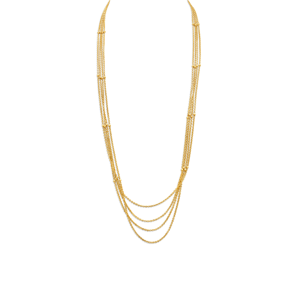 Buy Royal Chandra Gold Haaram at Best Price | Tanishq US