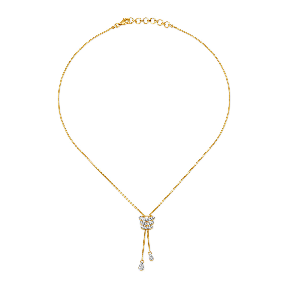 Buy Trista Diamond Necklace at Best Price | Tanishq US