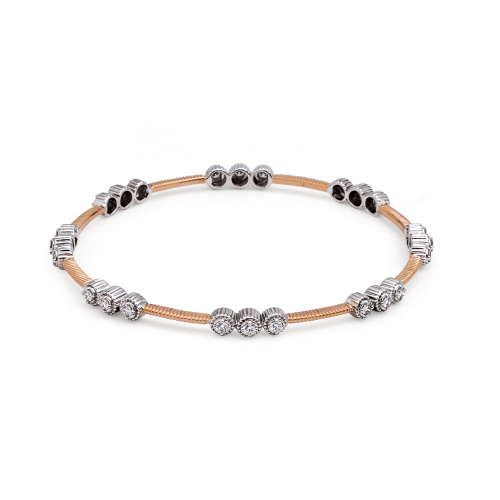 Buy Radiant Whirlwind Diamond Bangle at Best Price | Tanishq US
