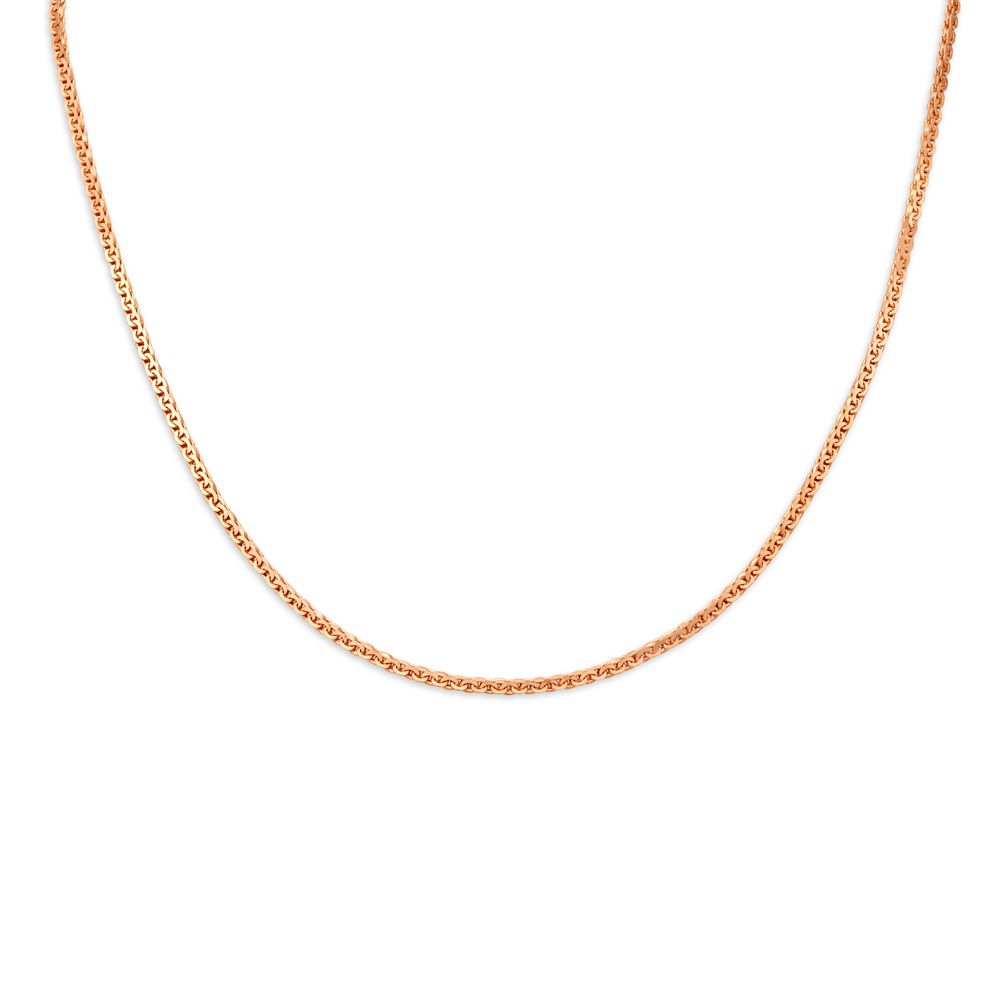 Buy Voughish Slender Gold Chain at Best Price | Tanishq US