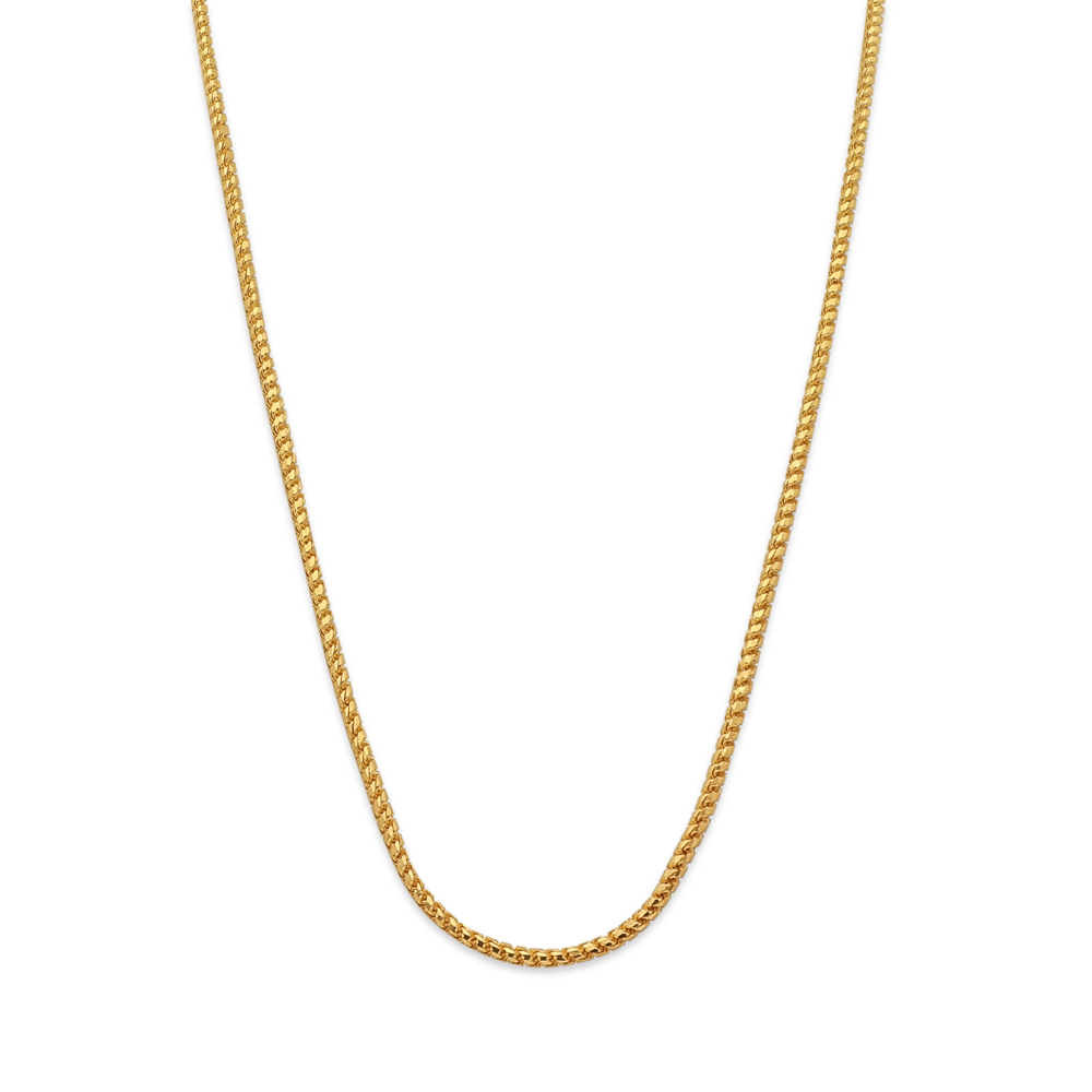 Buy Timeless Twirls Gold Chain at Best Price | Tanishq US