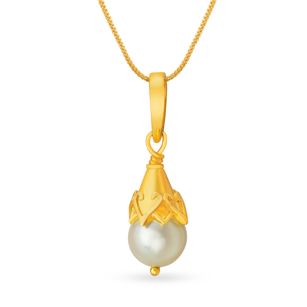 Buy Classy Elegant Pearl Pendant at Best Price | Tanishq US