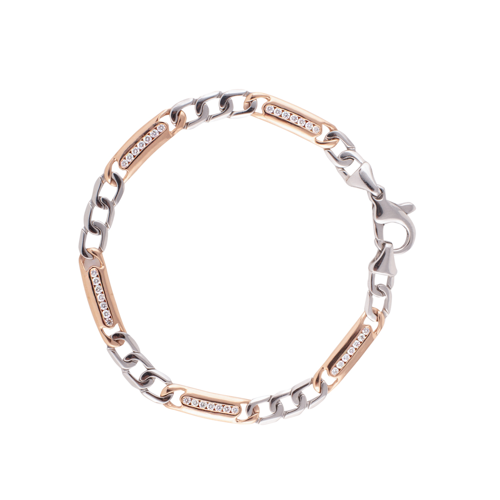 Buy Omega Statement Platinum Bracelet at Best Price | Tanishq US