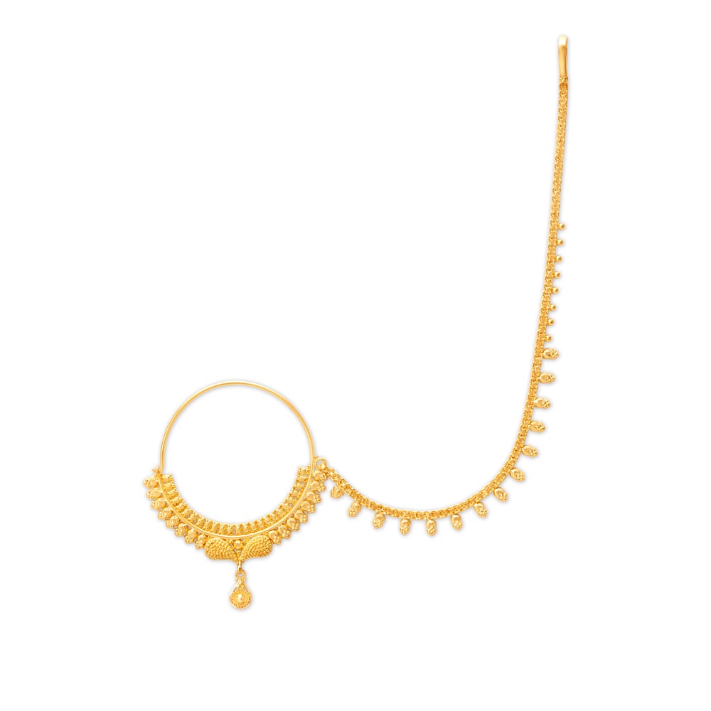 Buy Splendid Gold Nath at Best Price | Tanishq US