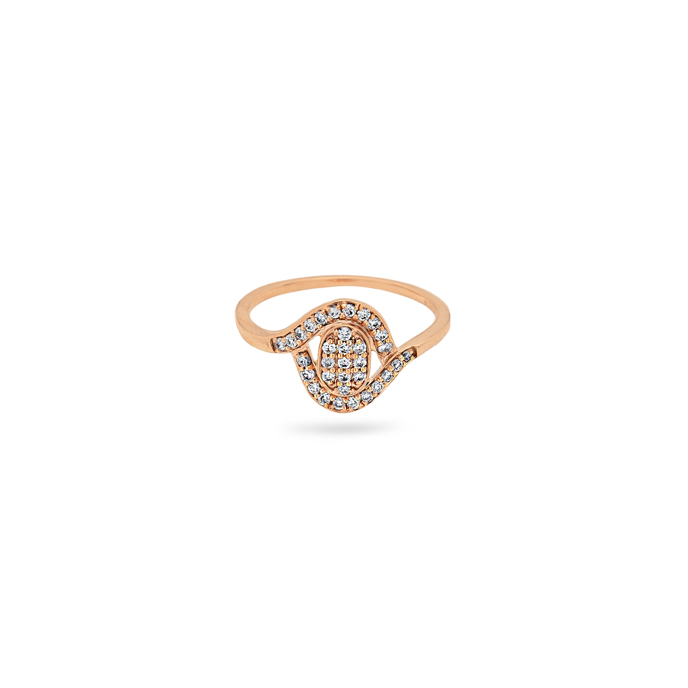 Buy Enigmatic Iris Gold Ring at Best Price | Tanishq US