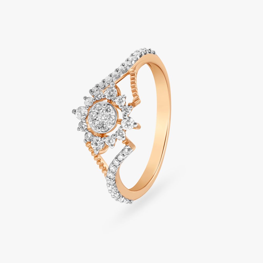 Buy Fresh Bloom Diamond Ring at Best Price | Tanishq US