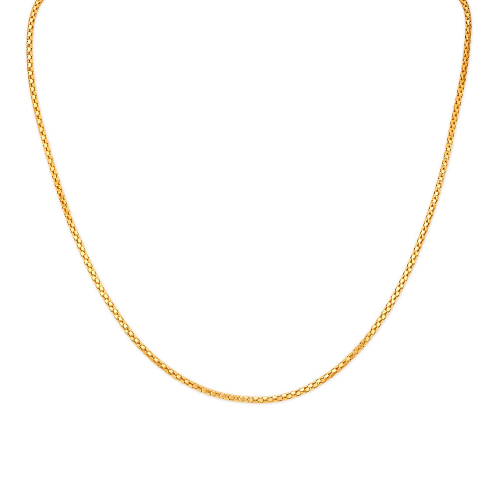 Buy 22 Karat Gold Chain at Best Price | Tanishq US