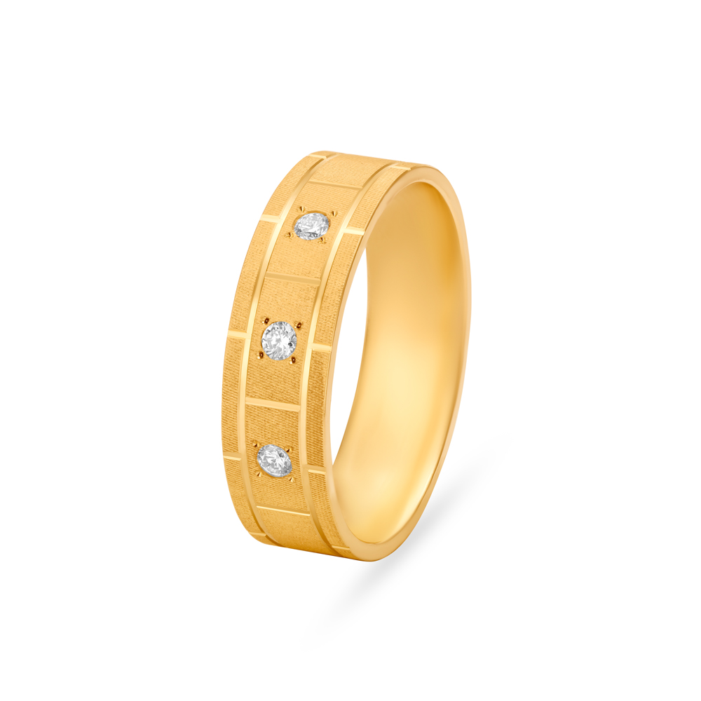 Buy Subtle Gold Finger Band at Best Price | Tanishq US