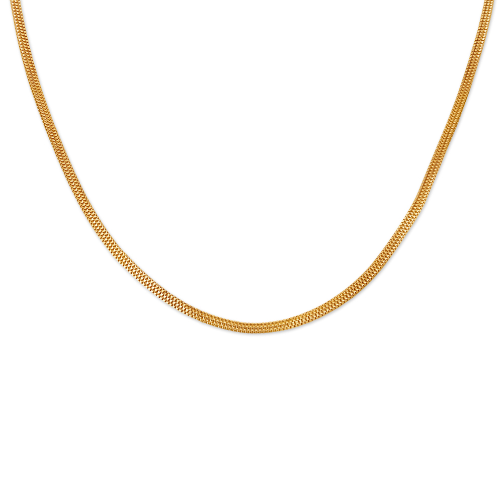 Buy Classy Modern Gold Box Chain at Best Price | Tanishq US
