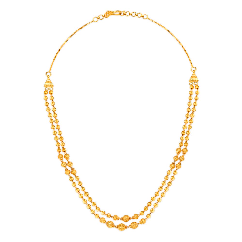 Buy Mesmerising Layered Gold Chain at Best Price | Tanishq US