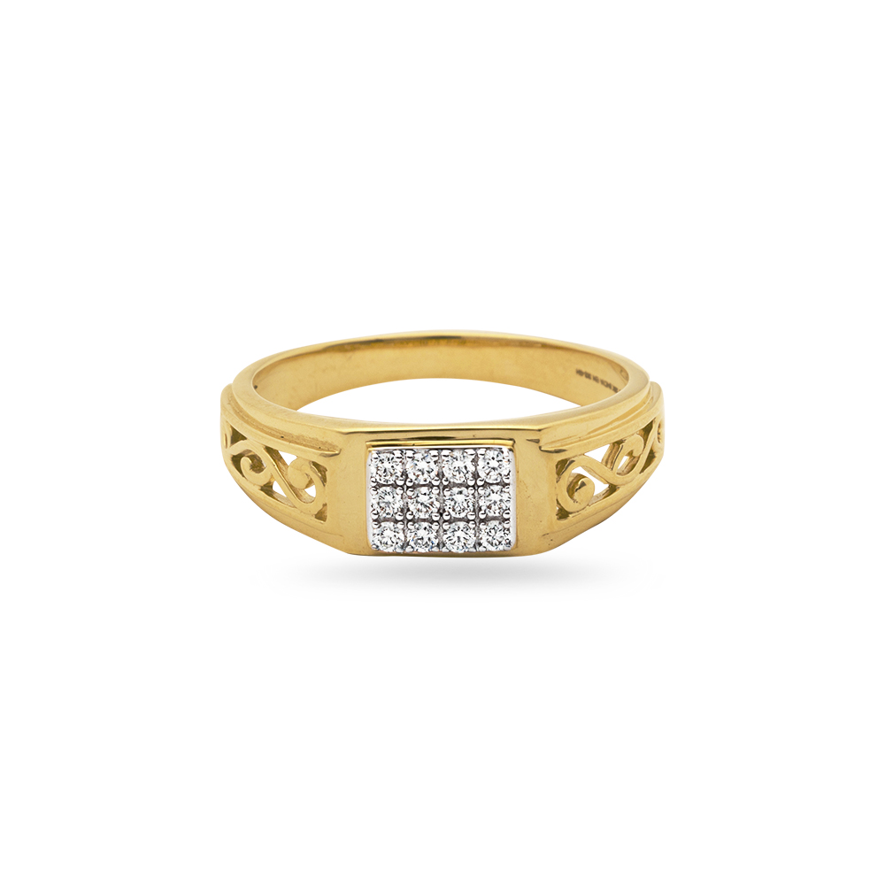 Buy Glamourous Diamond Crusted Ring at Best Price | Tanishq US
