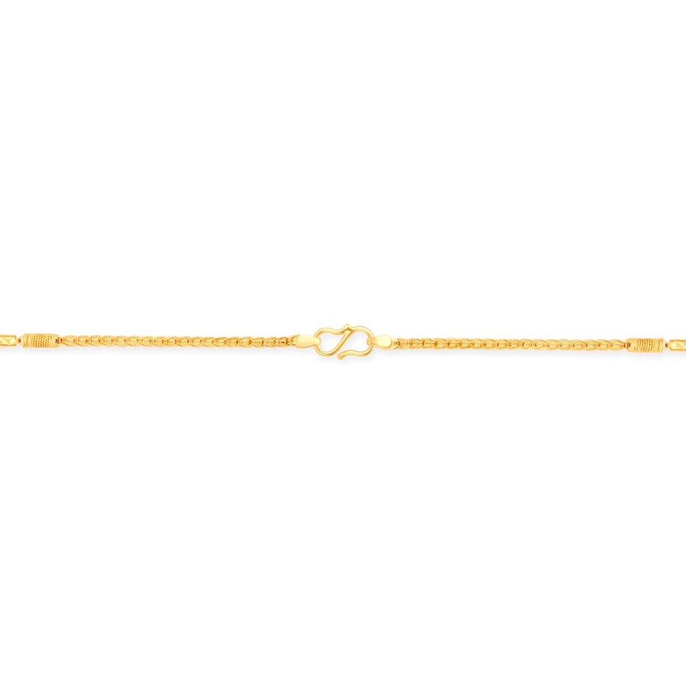 Buy Exuberant Carved Gold Chain for Men at Best Price | Tanishq US