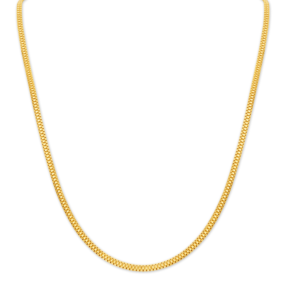 Buy Magnificent Yellow Gold Box Chain at Best Price | Tanishq US