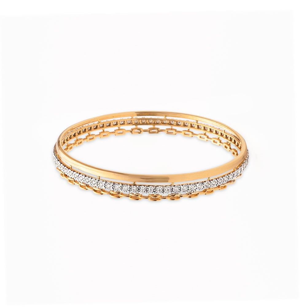 Buy Radiance Fusion Bangle at Best Price | Tanishq US