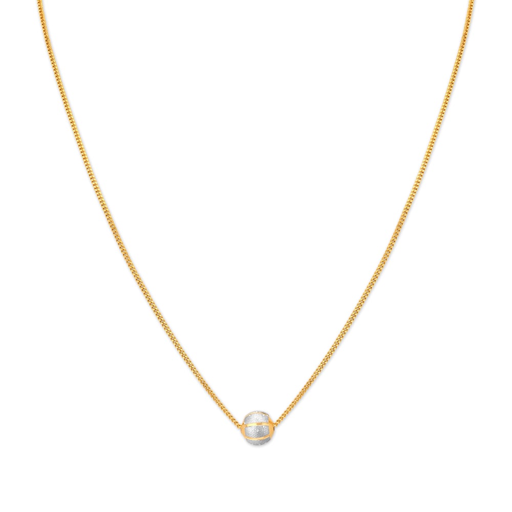 Buy Sophisticated Rava Ball Chain at Best Price | Tanishq US