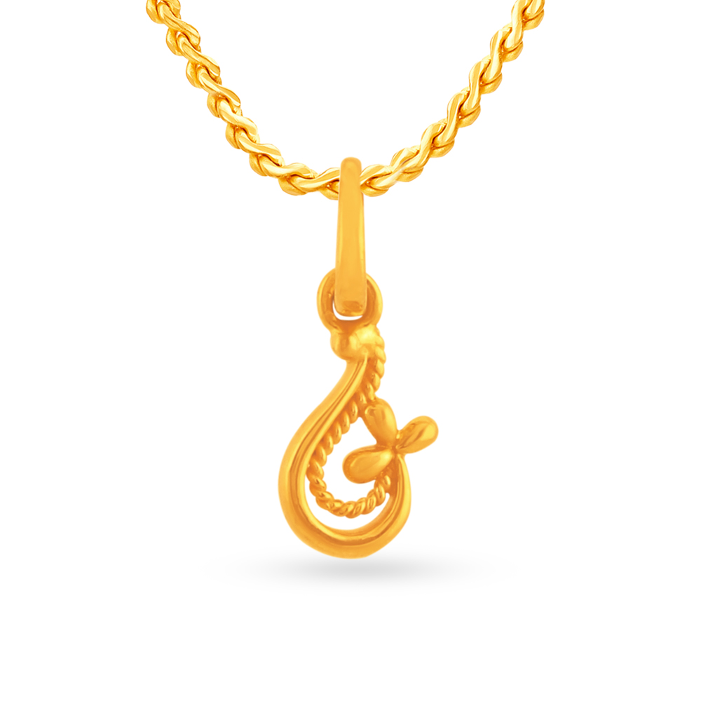 Buy Splendid Contemporary Gold Pendant at Best Price | Tanishq US