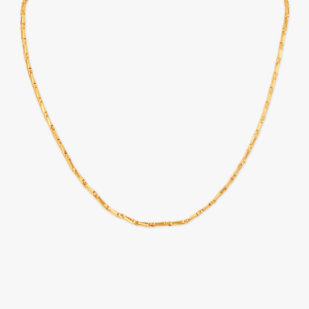 Buy Modern Pizzazz Chain at Best Price | Tanishq US