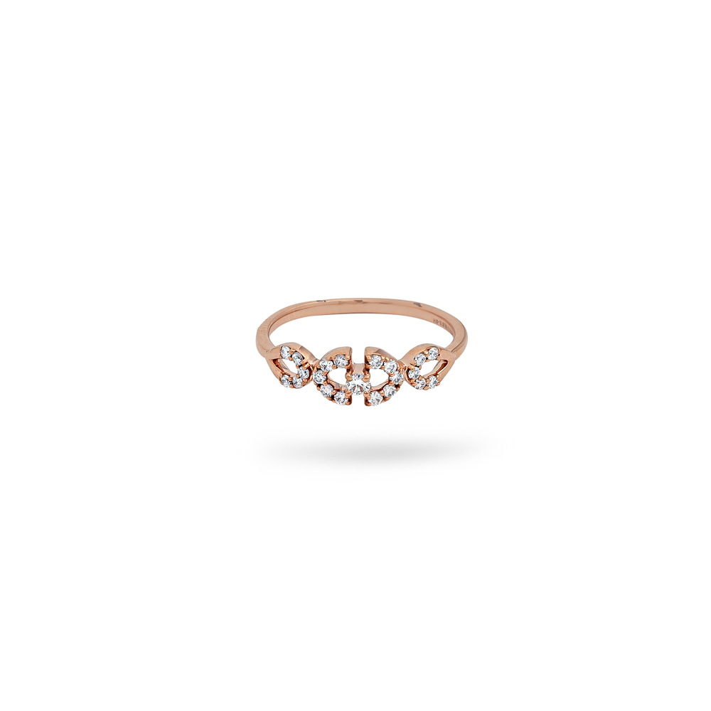 Buy Enchanting Orbs Rose Gold Ring at Best Price | Tanishq US