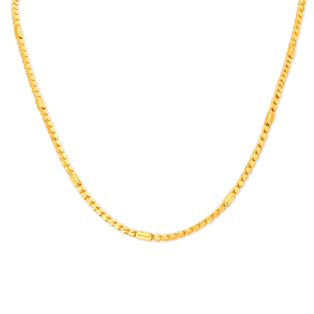 Buy Sophisticated Gold Chain at Best Price | Tanishq US