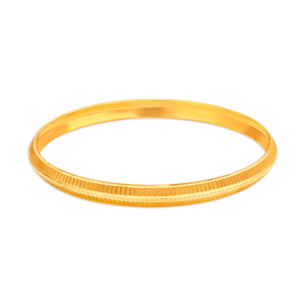 Buy Tanishq Gentle-Men Men's 22KT Yellow Gold Kada at Best Price ...