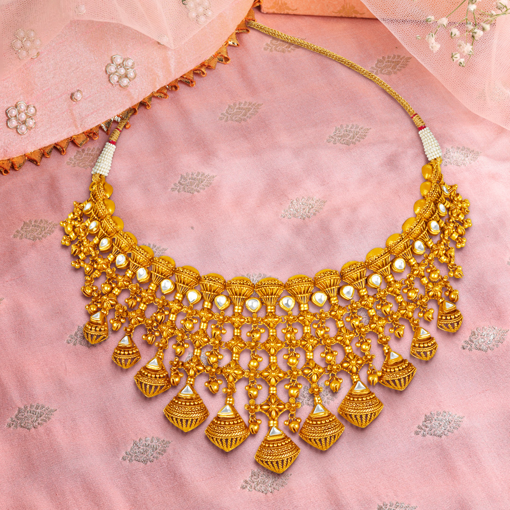 Buy Brilliant Handmade Necklace at Best Price | Tanishq US