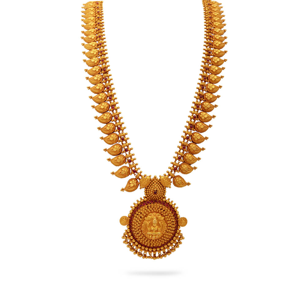 Buy Divine Lakshmi Haaram at Best Price | Tanishq US
