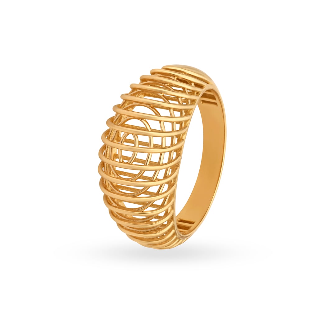 Buy Spectacular Gold Ring at Best Price | Tanishq US
