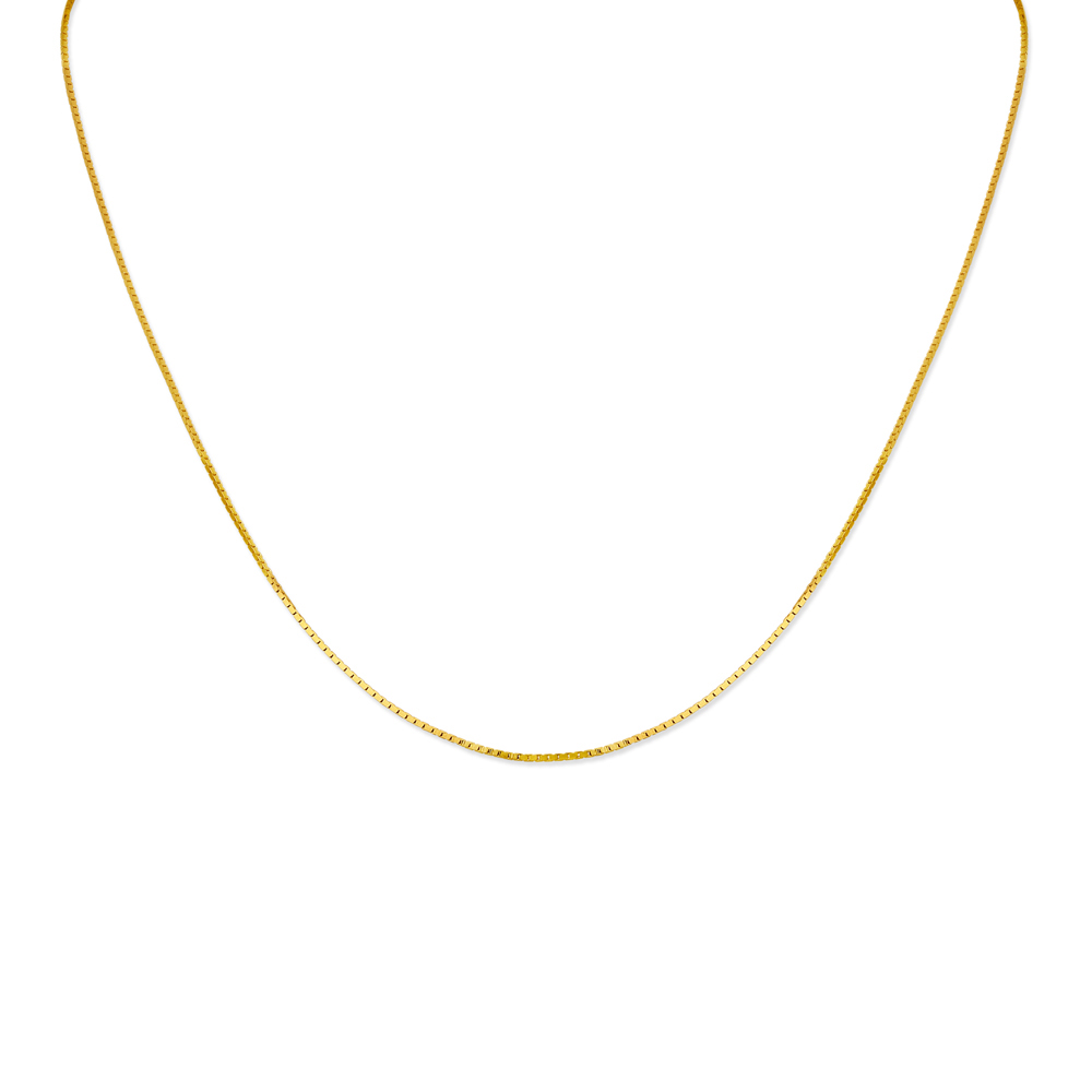 Buy Slender Gold Chain at Best Price | Tanishq US