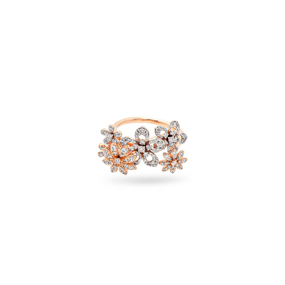 Buy Enchanted Garden Diamond Ring at Best Price | Tanishq US