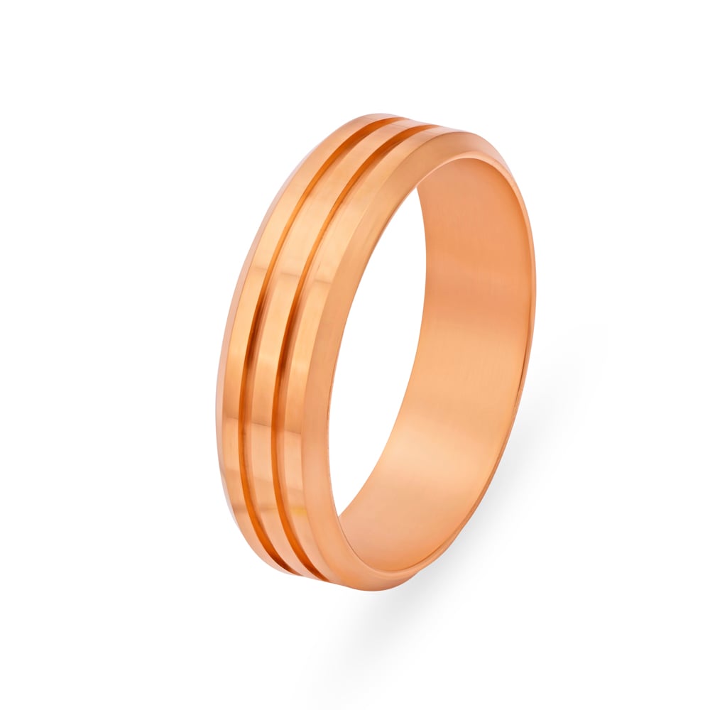 Buy Glamorous Tiered Gold Ring for Men at Best Price | Tanishq US