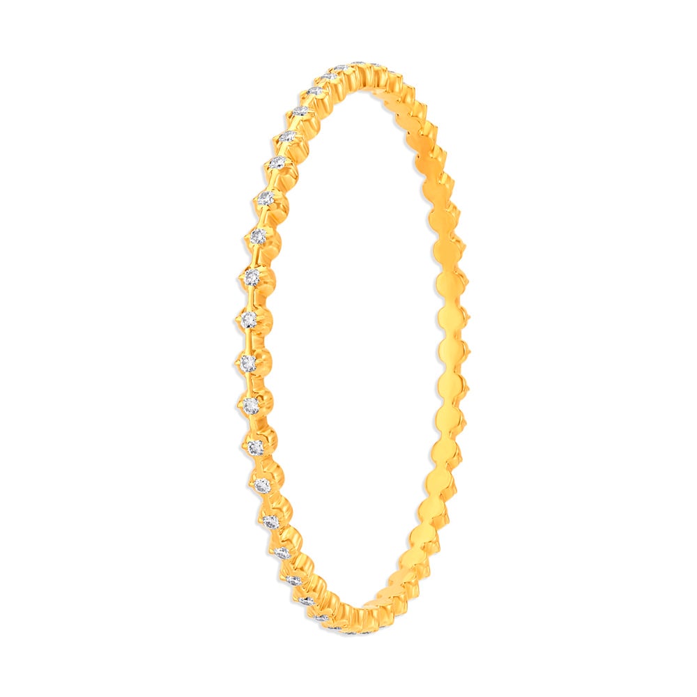Buy Alluring Diamond Bangle at Best Price | Tanishq US