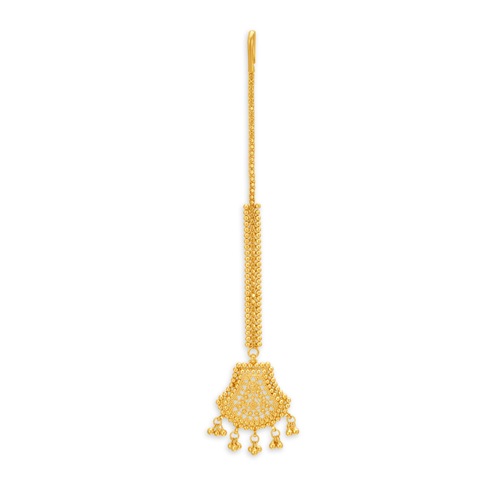 Buy Radiant Gold Maang Tikka for All Indian Brides at Best Price ...