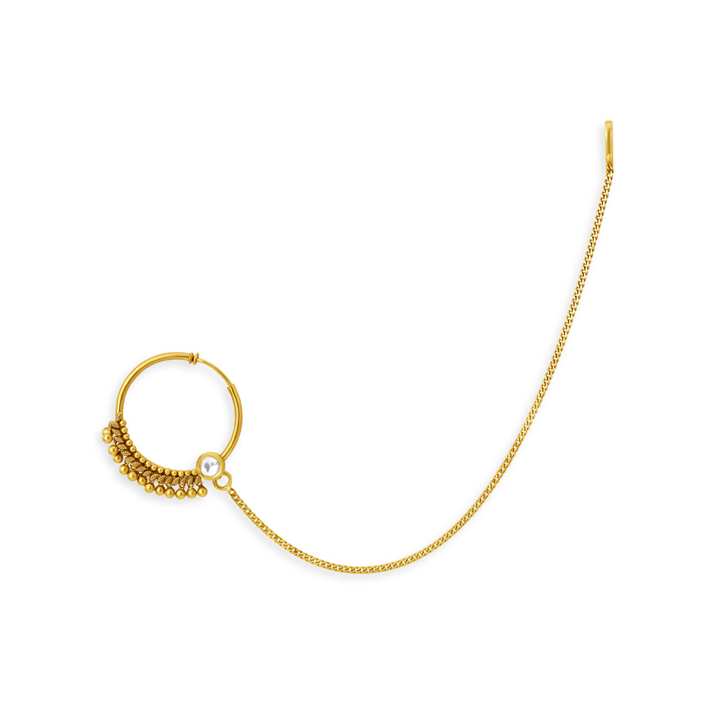 Buy Traditional Gold Nath at Best Price | Tanishq US