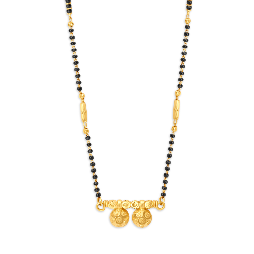 Buy Sleek Vati Mangalsutra at Best Price | Tanishq US