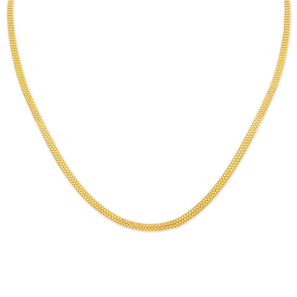 Buy Dazzling Gold Chain for Men at Best Price | Tanishq US