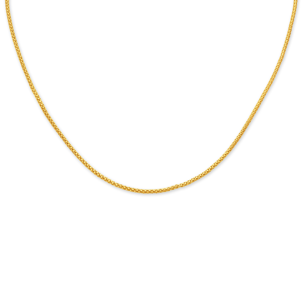 Buy Slender Gold Chain at Best Price | Tanishq US