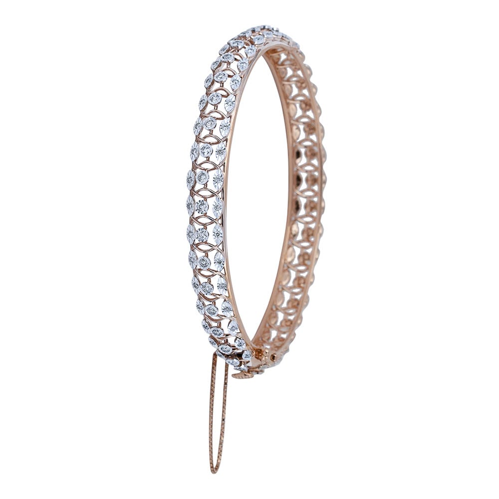 Buy Bold Geometric Harmony Diamond Bracelet at Best Price | Tanishq US